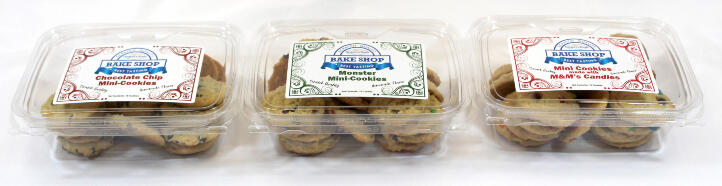 Bake Shop Cookies | retail ready | Freezer to shelf | 5 cookie flavors